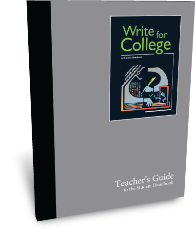 Write for College Teacher's Guide | Thoughtful Learning K-12