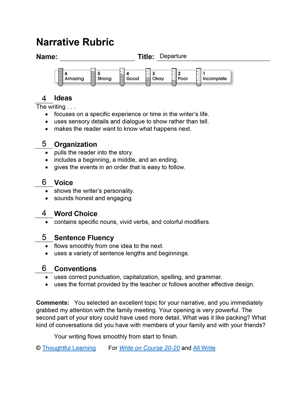 Departure | Thoughtful Learning K-12 Departure | Thoughtful Learning K-12