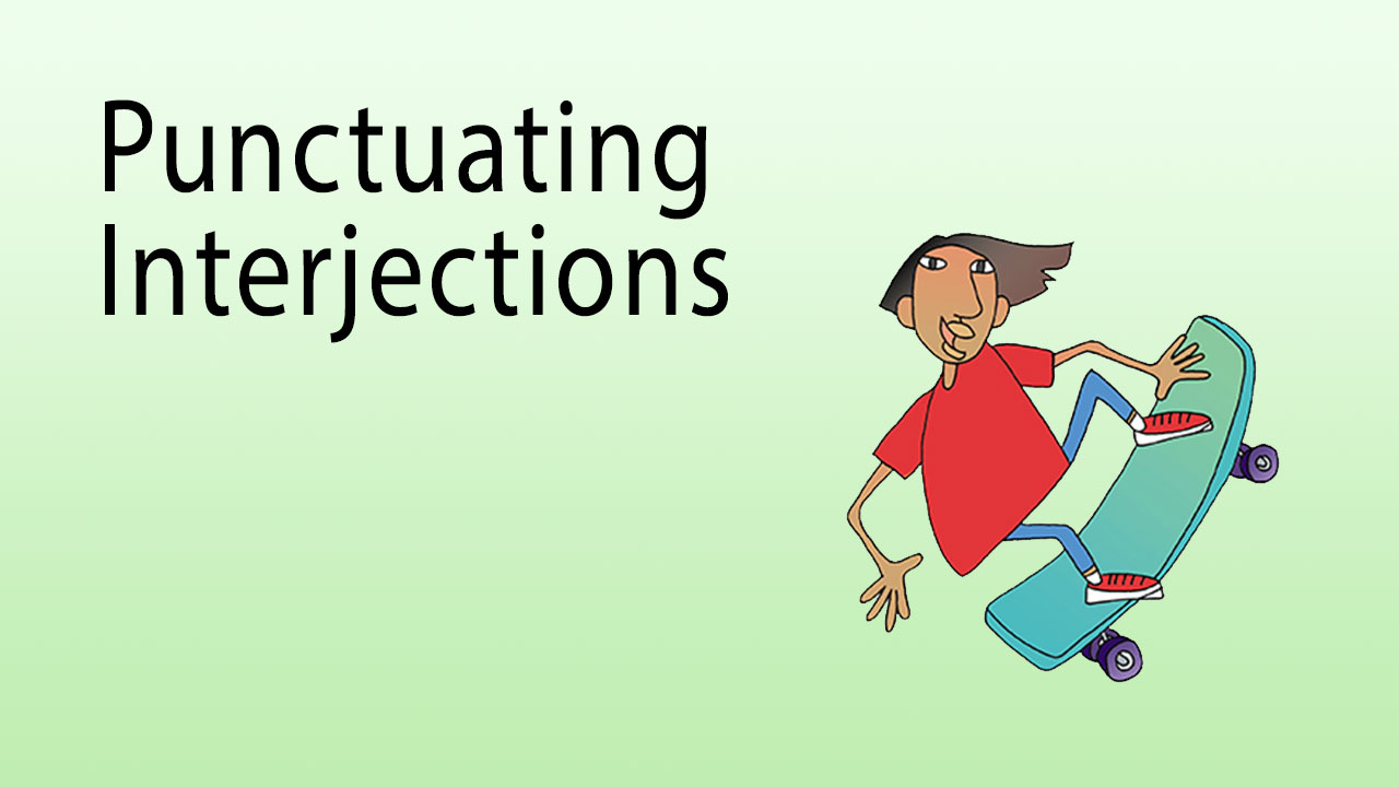Interjection Clipart